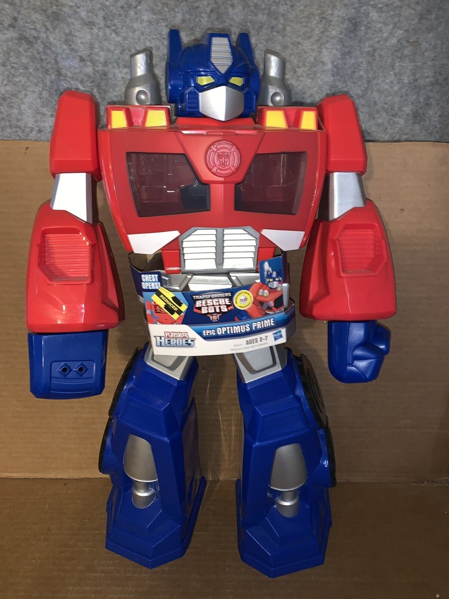 Transformers Rescue Bots Optimus Prime Transformers Playskool Heroes