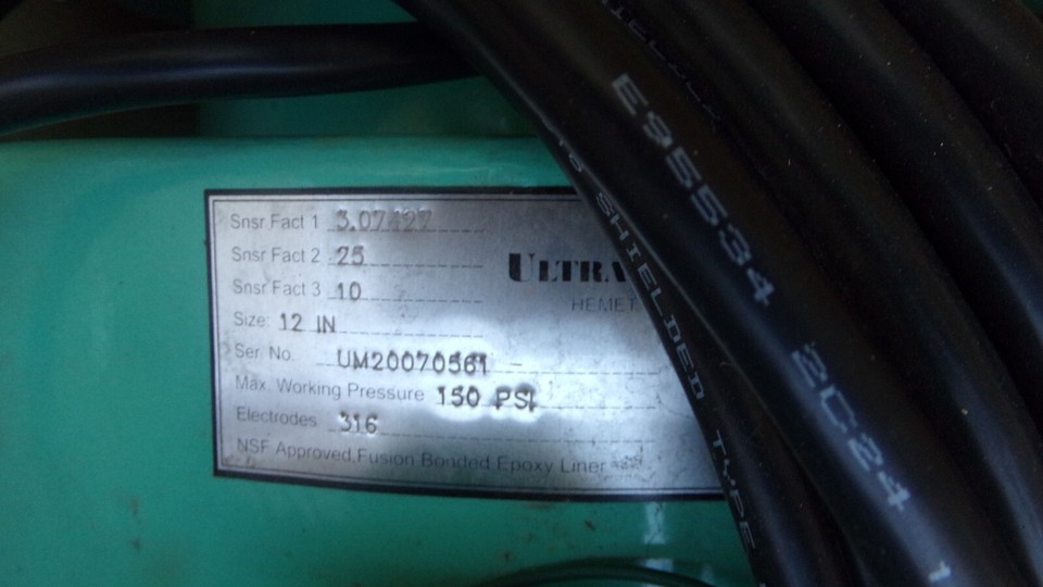 McCrometer UltraMag UM20070561 Electromagnetic Flow Meter. New Old ...