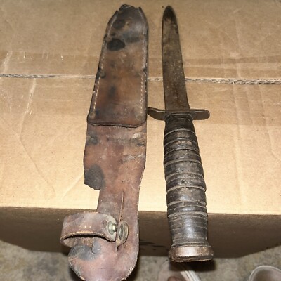 Vintage dagger pilot knife | eBay