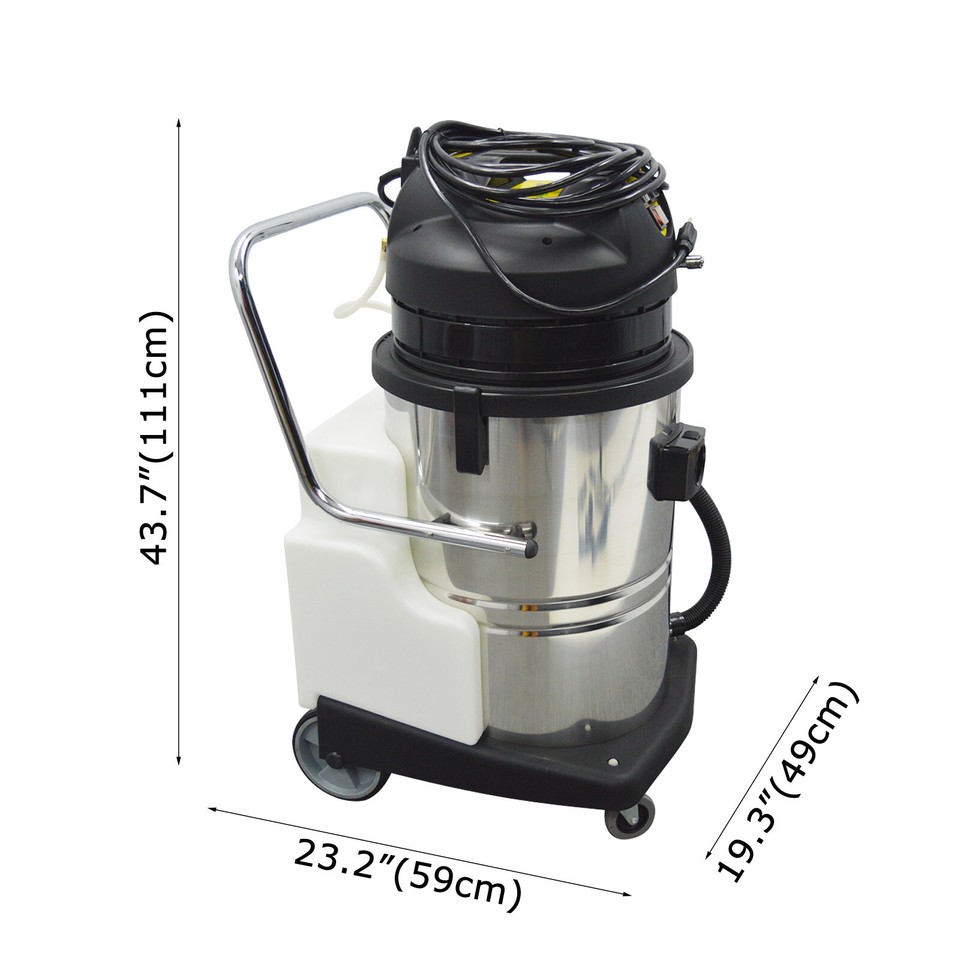 110V Multifunctional Carpet Shampoo Extractor Floor Cleaning Machine ...