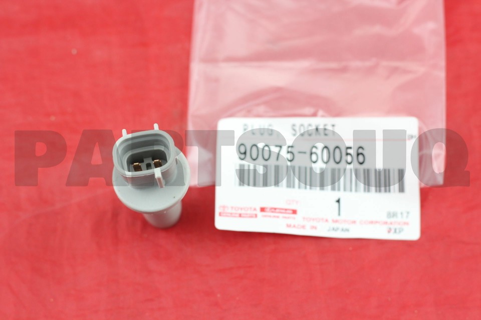 9007560056 Genuine Toyota SOCKET & WIRE, CLEARANCE LAMP 90075-60056 | eBay