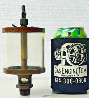 Essex Brass Corp No 5 Oiler Hit Miss Gas Engine Steampunk Antique Steam ...