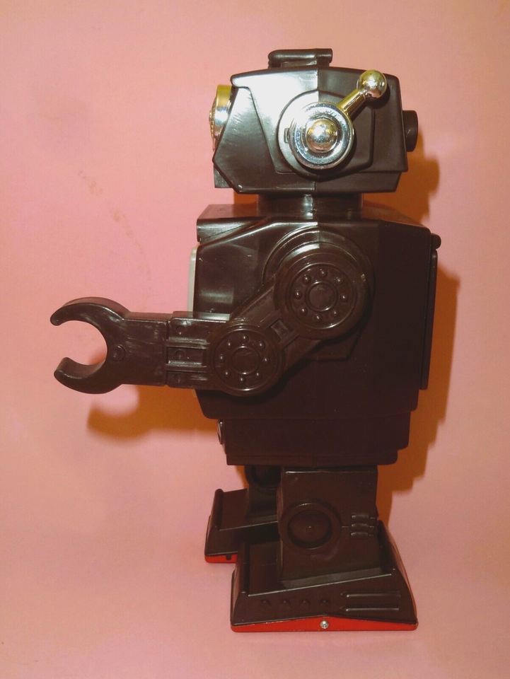 Vtg RARE! SUPER SPACE COMMANDER ROBOT TOY B/OP BOXED by HORIKAWA JAPAN ...