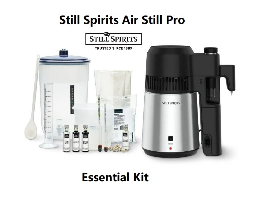 New Still Spirits Air Still Pro Essencial Still Kit Make Gin Whisky ...