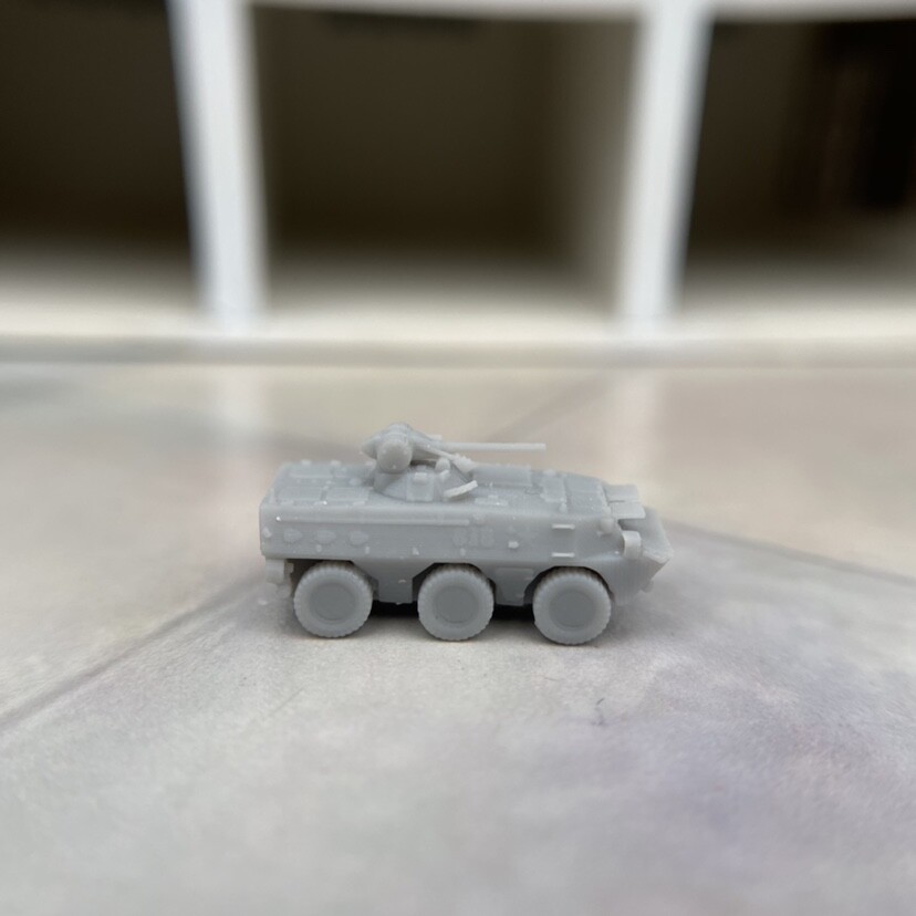 A Miniature 3D Printing Model of Domestic Zsl92 Wheeled Step 1/350/700 ...