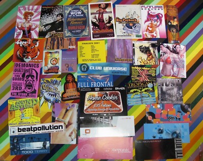 vtg Rave Dance Event Flyer - San Francisco 90s to 2000s Full Frontal ...