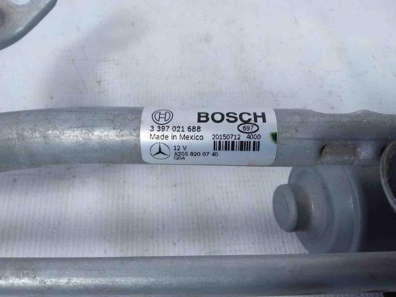 15 18 mercedes c300 front wiper motor with arms a2058200740 | eBay