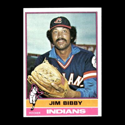 Jim Bibby 1976 Topps Cleveland Indians #324 Vintage GM! | eBay