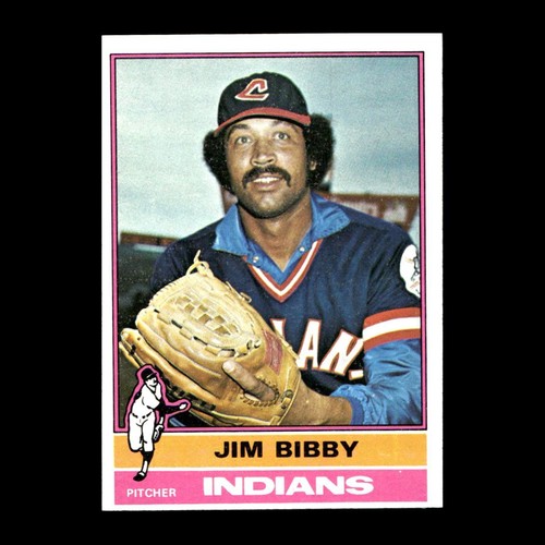 Jim Bibby 1976 Topps Cleveland Indians #324 Vintage GM! | eBay