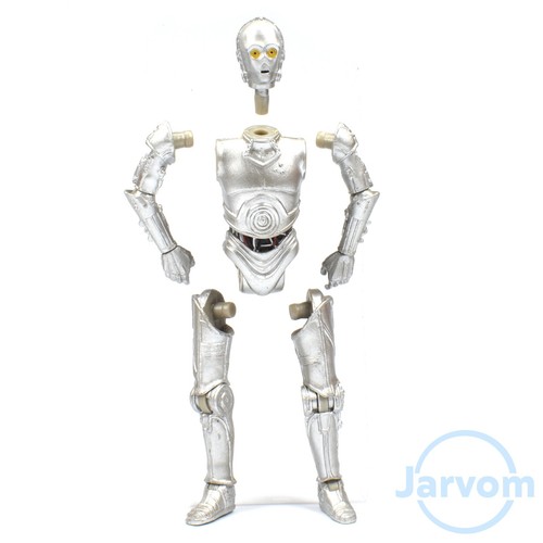 Star Wars Legacy 3.75" Build a Droid BAD Silver U-3PO Protocol ...