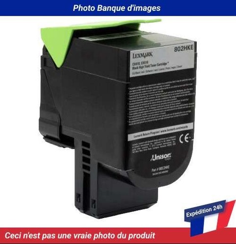 80C2HKE Lexmark CX410e MFP Cartouche de toner Noir 734646497206 | eBay