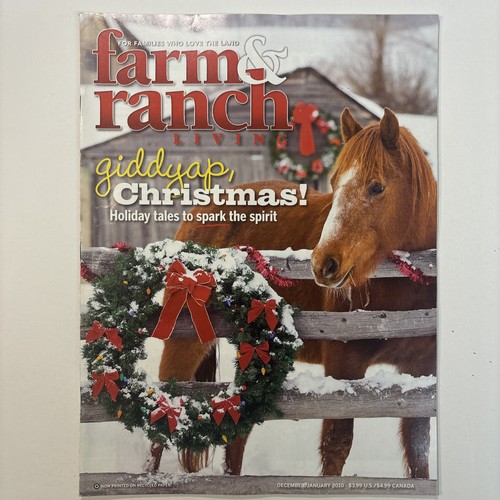 2010 Farm And Ranch Living Magazine Lot Of 6 For Families Who Love The ...
