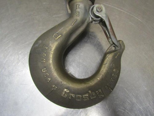 3 Ton Crosby Cable Hoist Hook Block Brass Material Spark Resistant | eBay