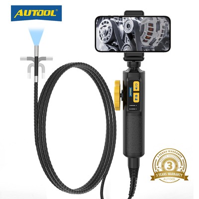 AUTOOL Endoscope Camera 1080P HD Articulating Borescope Industrial ...