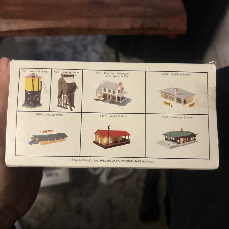 Lot of 4Vintage Bachmann/model Power Scale Building Kits Open Boxes | eBay