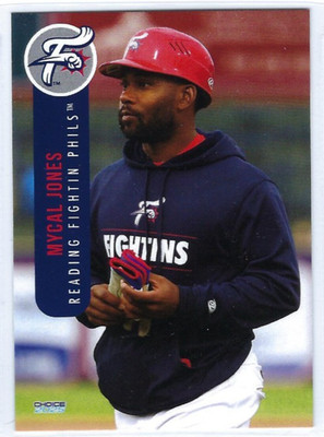 2025 Reading Fightin Phils Series 2 (AA-Phila. Phillies) Mycal Jones | eBay