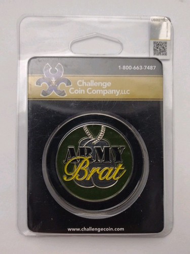 Army Brat Well Traveled Challenge Coin CC - 1461 New - USA Seller | eBay