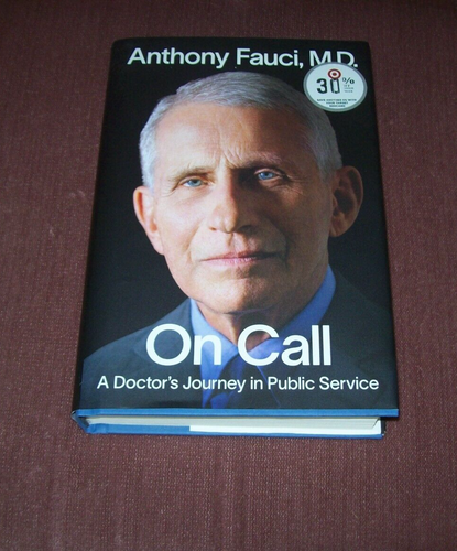On Call:A Doctor's Journey in Public Service Hardcover by Anthony Fauci ...