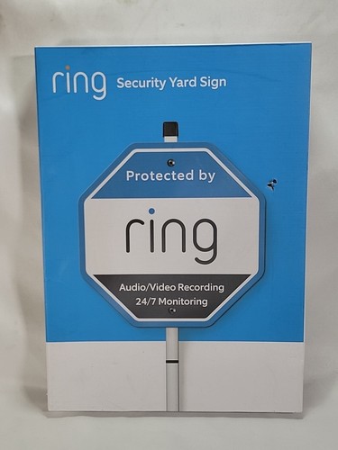 Ring Home Security Anti-Theft Yard Sign 840080544038 | eBay
