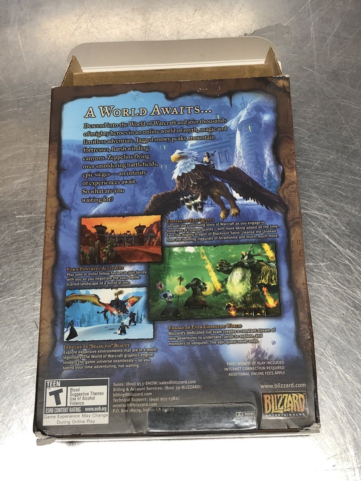 World of Warcraft for PC - 5 Disc Set | eBay