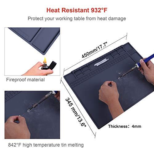 Premium Heat Resistant Anti Static Mat For Computer Laptop Cellphone ...