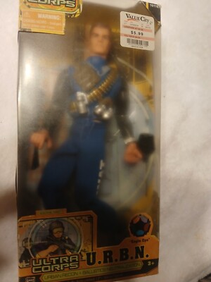 2006 Ultra Corps Lanard Eagle Eye SWAT U.R.B.N. Action Figure PLEASE ...