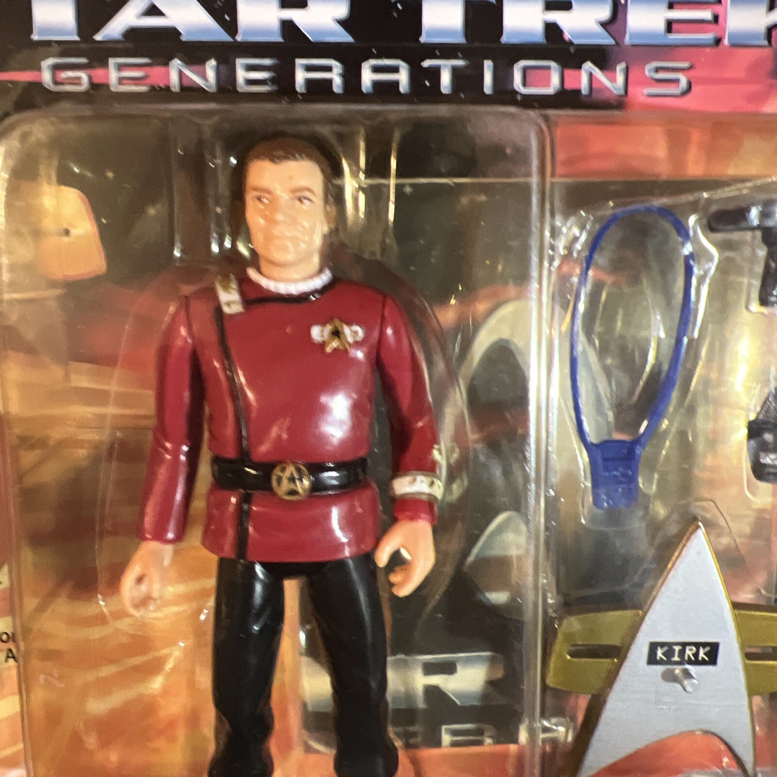 Star Trek Generations Admiral James T. Kirk 5" Action Figure 1994 ...