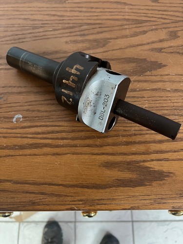 CRITERION DBL-203 ADJUSTABLE BORING HEAD. 1-1/4" S.S., 1-1/2 - 18 ...