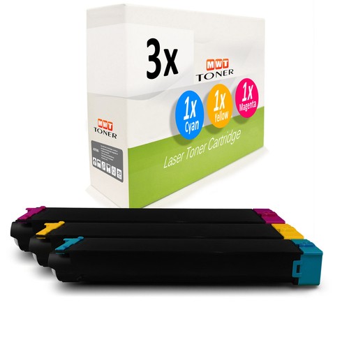 3x Toner f r Sharp MX-C-400-P MX-C-311 MX-C-310 MX-C-312 MX-C-380-P MX ...