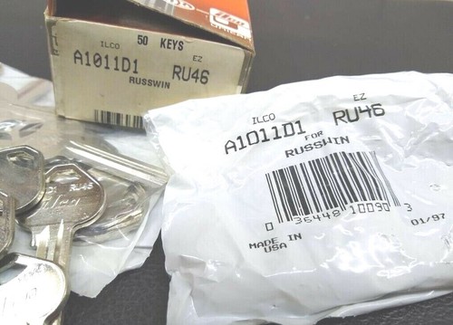 1 Corbin Russwin - D1 Sectional RU46 Original Key Blank Keys Blanks ...