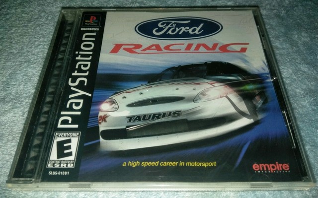 Ford Racing Sony PlayStation 1, 2001 Ps1 Black label complete | eBay