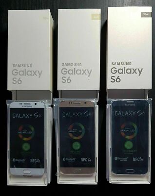 4G LTE Samsung Galaxy S6 32GB SM-G920 Unlocked Android Fast Smartphone ...