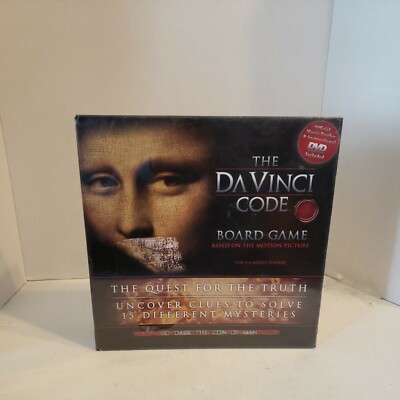 The Da Vinci Code Board Game Mystery 2006 NEW SEALED | eBay