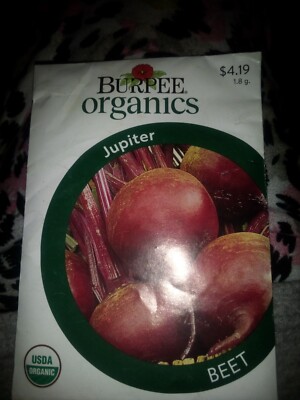 Burpee Organics Jupiter Beet Seeds (1 Pack) | eBay