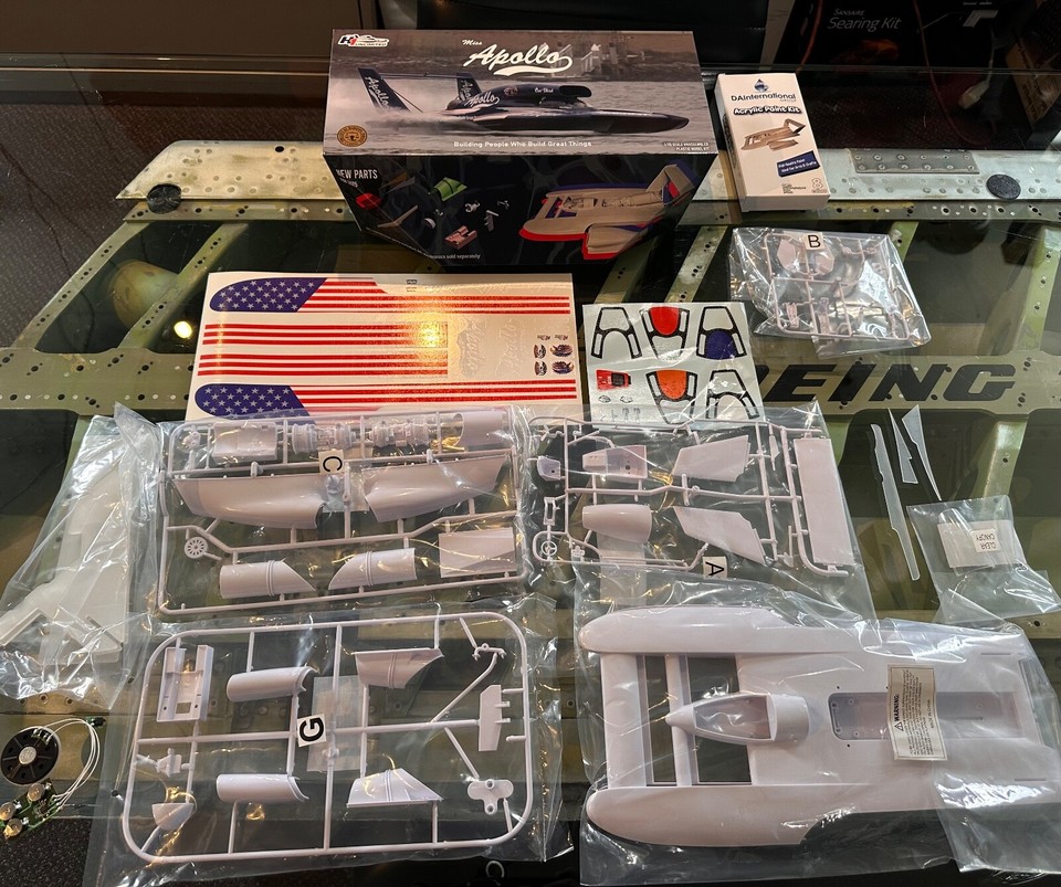 2025- New 1/25th Scale Miss Apollo Mechanical Unlimtd Hydroplane boat ...