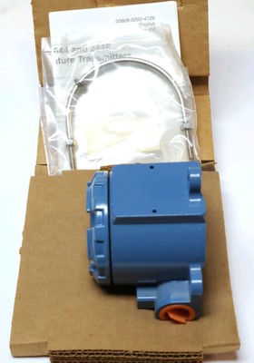 ROSEMOUNT 644HNAJ6 Temperature Transmitter PT100 385 Sensor 4 Wire ...