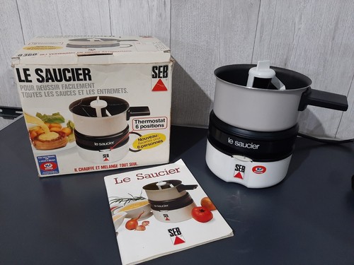 LE SAUCIER Électrique SEB 8360 0.75 litre + livret De Recettes Très Bon ...