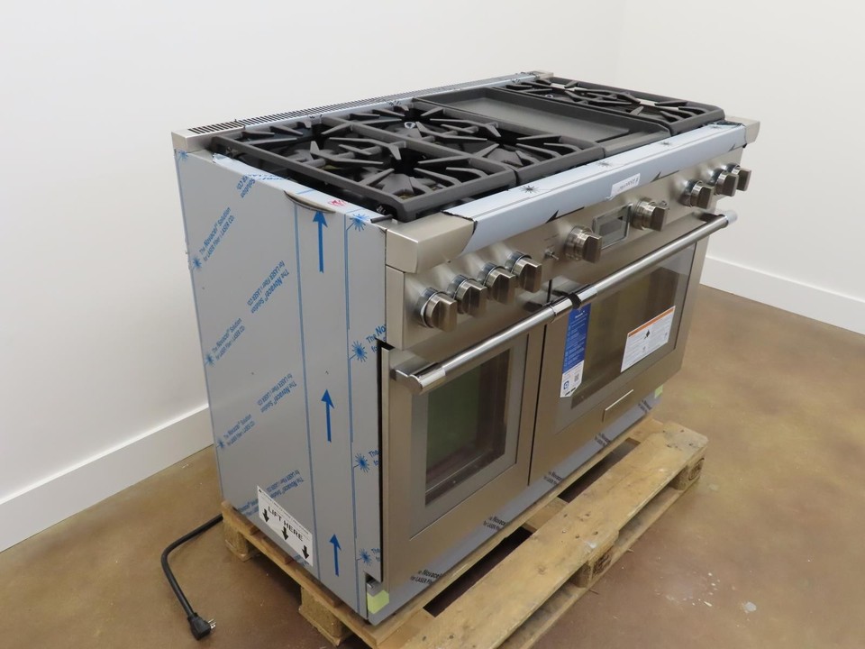 Thermador Pro Harmony Professional Series 48" Gas Range PRG486WDH Full ...