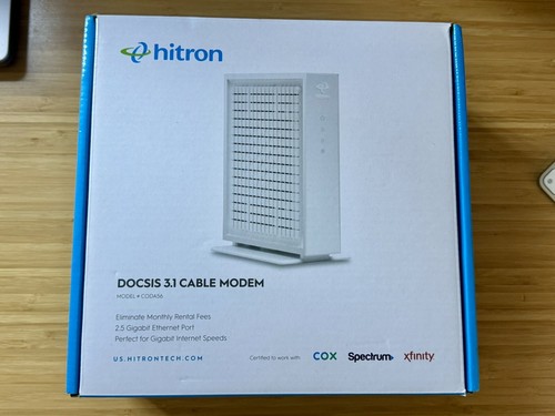 Hitron CODA56 Multi-Gigabit DOCSIS 3.1 Modem | eBay