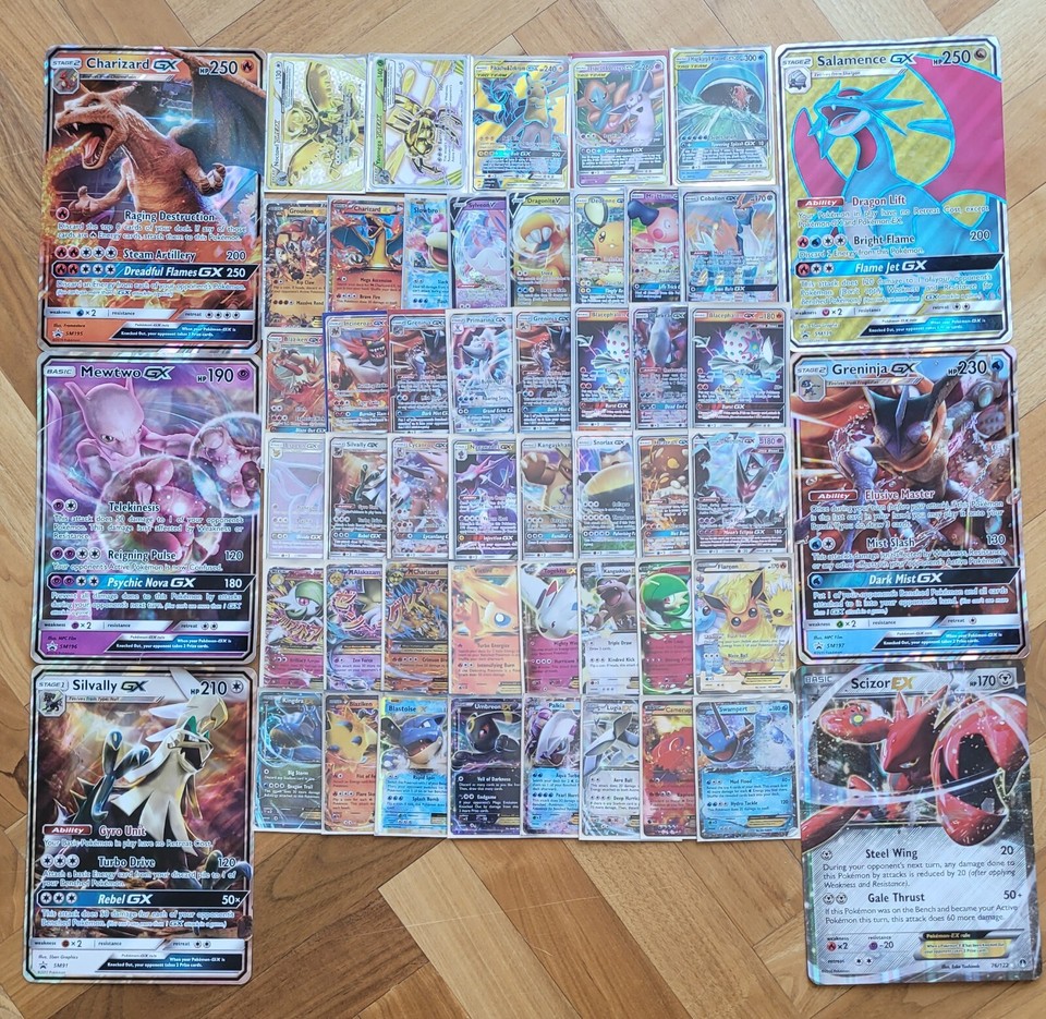 Pack of 50 Pokemon Cards: EX, MEGA EX, GX, TAG TEAMS, BREAK, JUMBO. | eBay