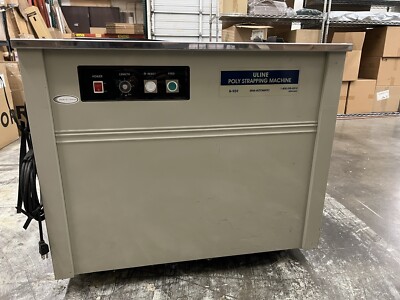 Uline Poly Strapping Machine H-959 Semi-Automatic | eBay