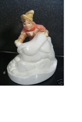Sebastian Miniatures SNOW DAYS BOY #3625/10K MIB | eBay