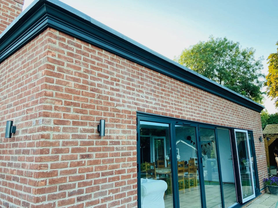 Exterior Coving Cornice Outside Above the Window Mouldings Home Decor ...