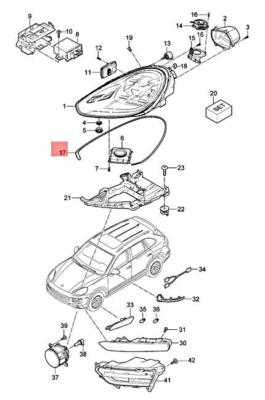 Genuine PORSCHE Cayenne 92A Seal 95863111900 | eBay