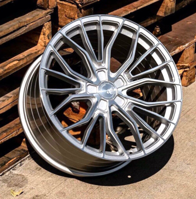 20” AG M570r MACHINE SILVER WHEELS RIMS FOR CADILLAC CT6 20X9 & 10.5 | eBay