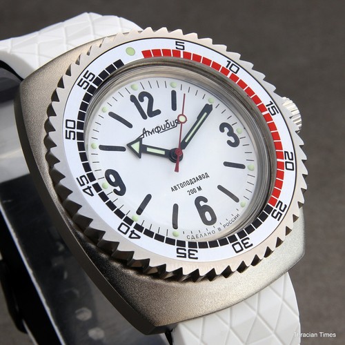 Vostok Amphibia Custom Russian Dive Watch, New, Boxed, UK seller | eBay