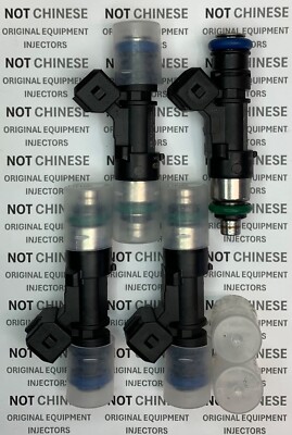4 NEW Bosch OEM Injectors 2012-19 Ford Fiesta 1.6L 0280158254, AE8E ...