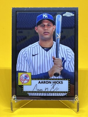 2021 TOPPS Chrome Aaron Hicks Card# 361 | eBay