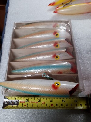 Silver Horde Ace Hi. 6 Inch Salmon Plugs. New. Box 4/7. | eBay
