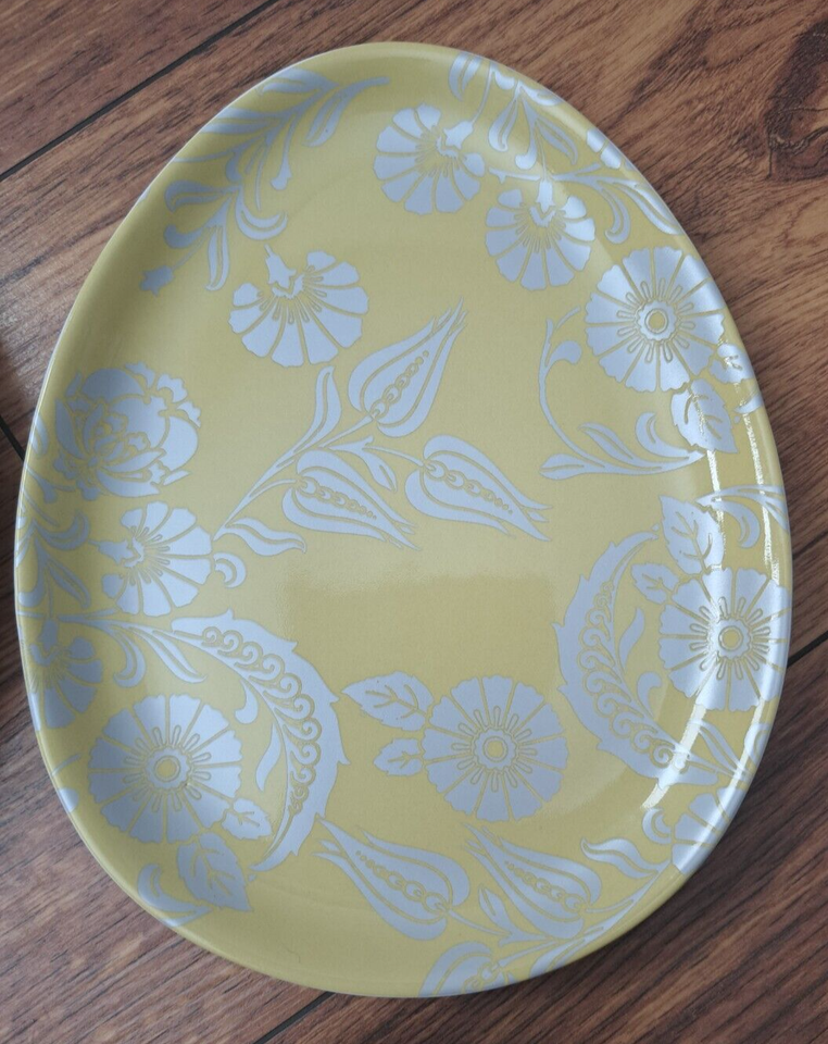 Pottery Barn Easter Egg Floral Pattern Plates Set Of 4 | eBay